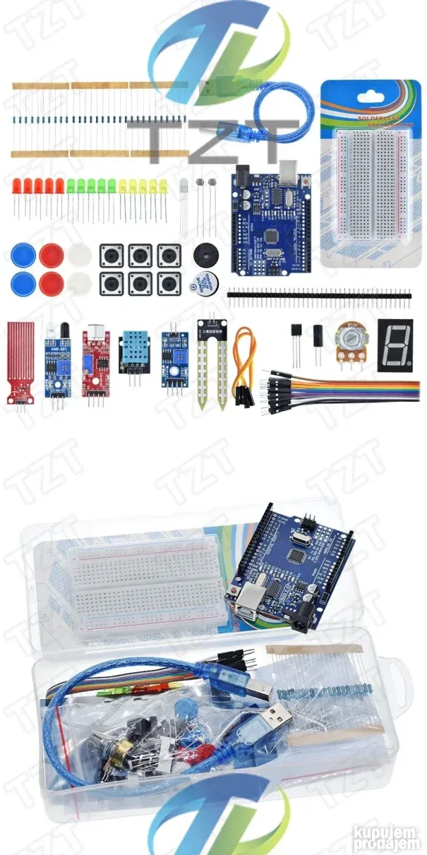 Arduino Uno set - Starter kit R3 Breadboard DIY - KupujemProdajem