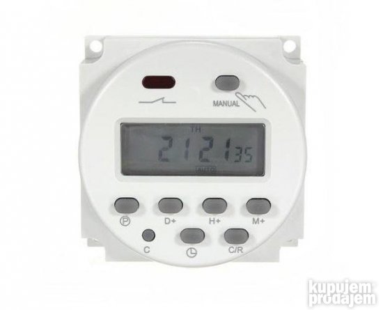 Digitalni tajmer 16A - 24V - WEEKLY TIMER - KupujemProdajem