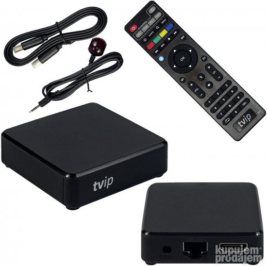 TVIP S-Box v.530 4K UHD OTT HEVC Linux Quad Core Stalker - KupujemProdajem