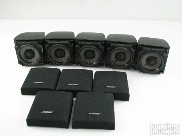 BOSE acoustimass 9 + Bose Lifestyle konzola + Bose kablovi ...