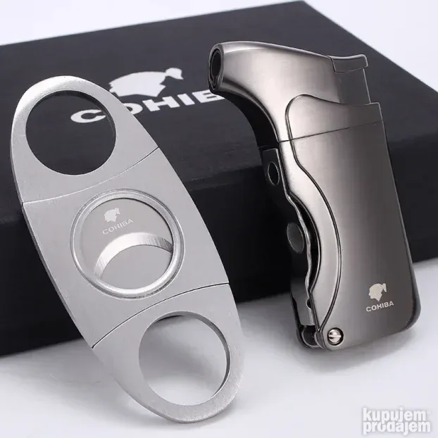 COHIBA set - upaljač i sekač za tompus - KupujemProdajem