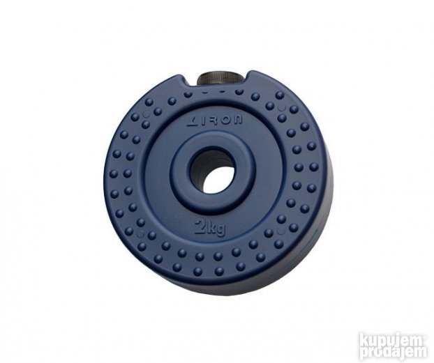 IRON disk od 2kg ( za IRON šipku za dizanje tegova ) - KupujemProdajem