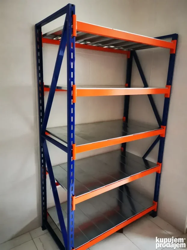 Magacinski i trgovinski rafovi,police,stalaze sa ispunom - KupujemProdajem