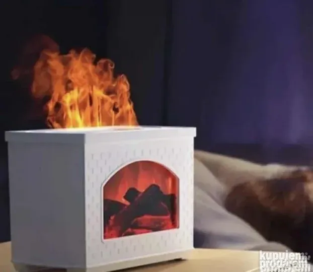 Difuzer u obliku kamina - ovlaživač vazduha kamin - KupujemProdajem