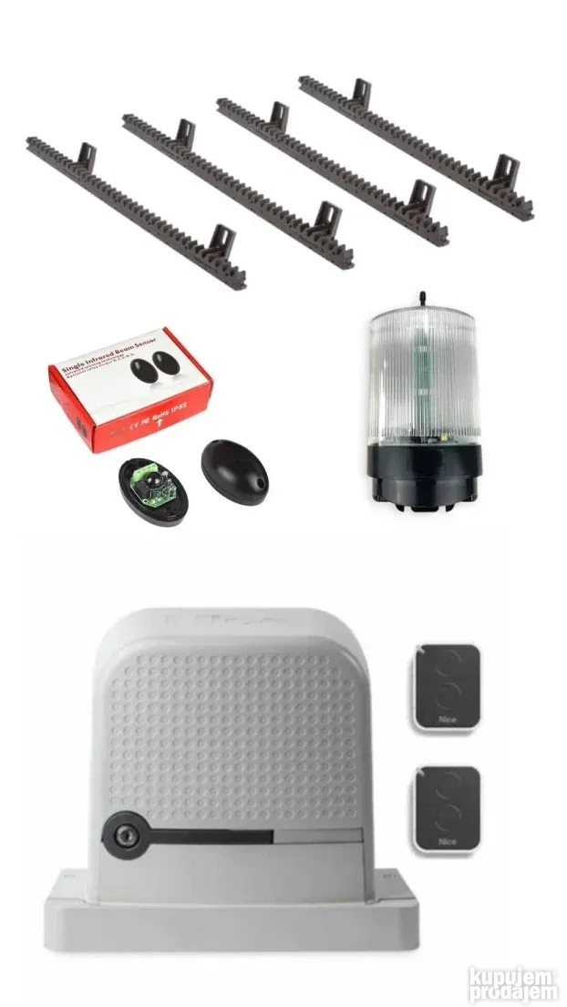 Nice ROBO KIT 600 motor za kliznu kapiju do 600kg-Lapovo - KupujemProdajem