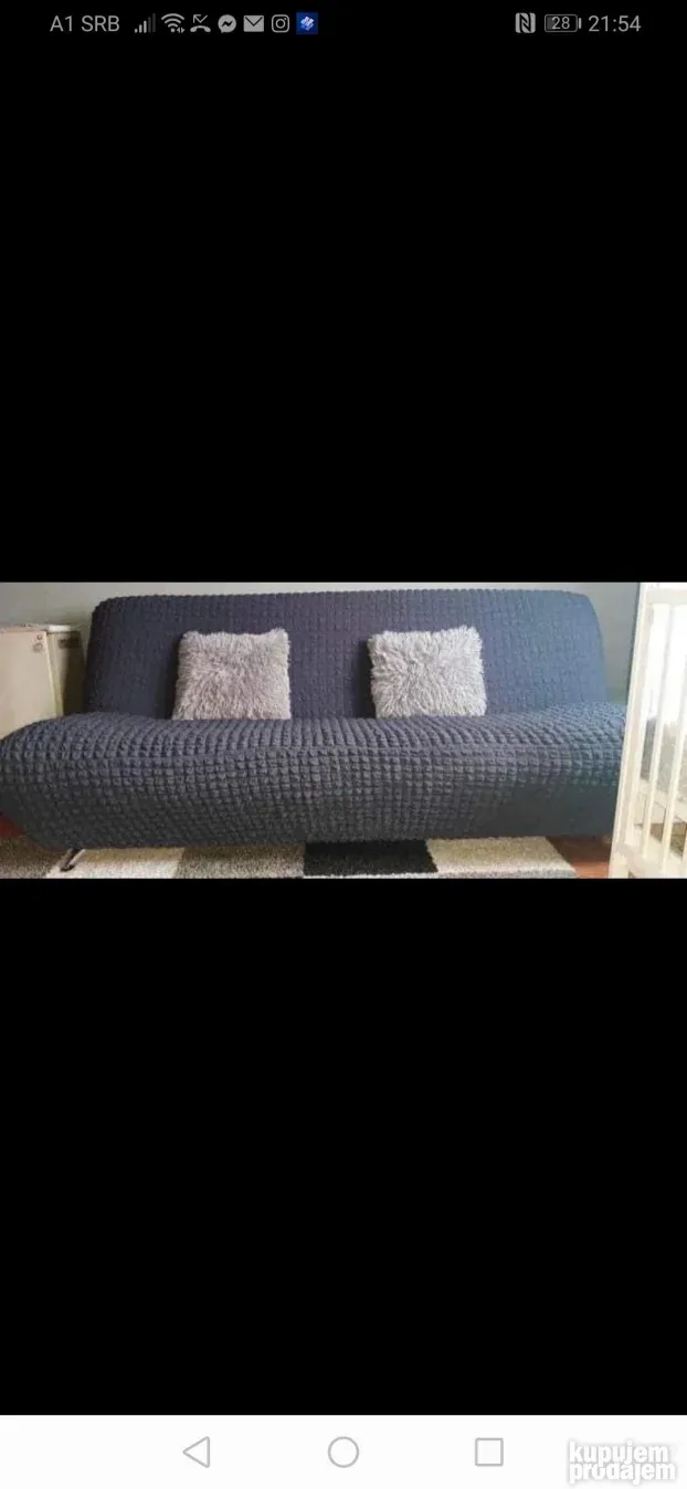 Navlaka za kauc/trosed bez rukohvata - KupujemProdajem