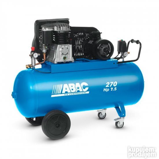 Abac Klipni kompresor 270l/5.5kW PRO B7000 270 CT 7,5 400V - KupujemProdajem