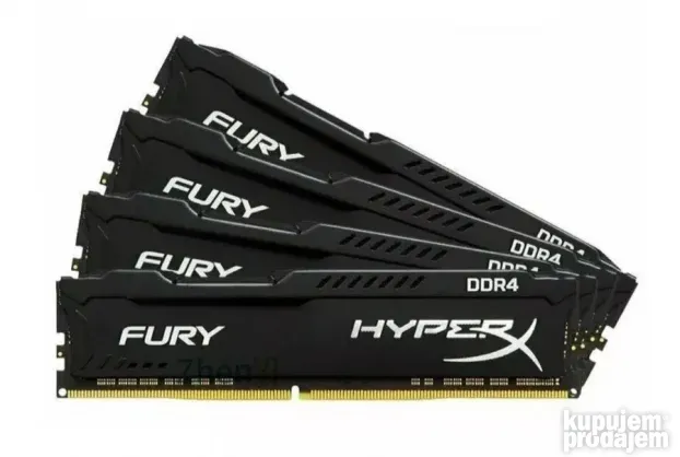 Kingston Fury RAM Memorija DDR3 DDR4 4gb 8gb 16gb 32gb - KupujemProdajem