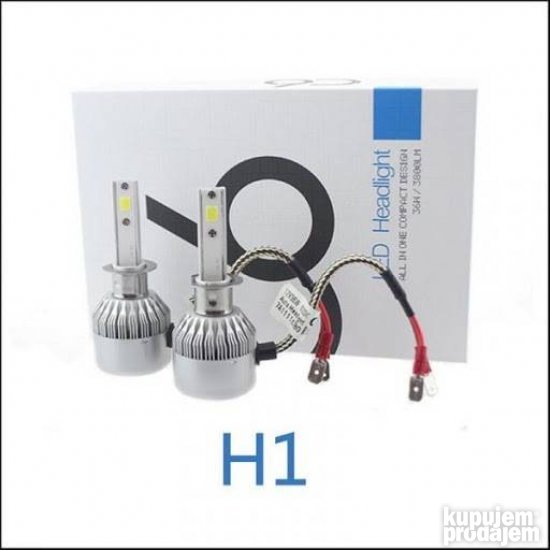 Sijalice Led H1 sa ventilatorom - auto sijalice C6 - KupujemProdajem