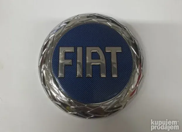 Znak FIAT PLAVI 95mm na lepljenje,Doblo,Palio,Stilo PZ030 - KupujemProdajem