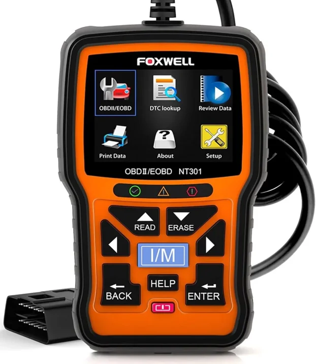 FOXWELL NT301 OBD2 Code Reader Enhanced OBD2 Scanner, Car Di ...
