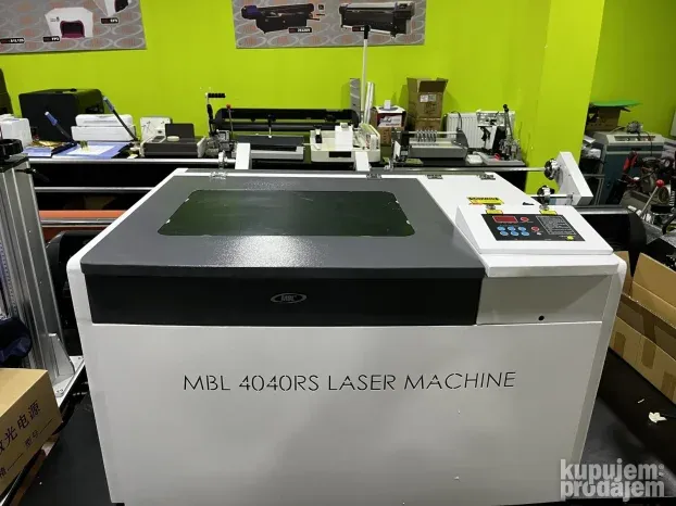cnc CO2 laser 400x400mm 50w za secenje i gravir. MBL 4040RS ...