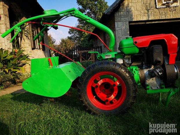 IMT 509 motokultivator 14 KS dizel + freza + 2 para točkova ...