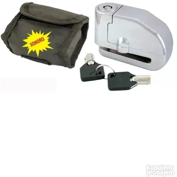 Katanac za disk sa alarmom RMS - KupujemProdajem