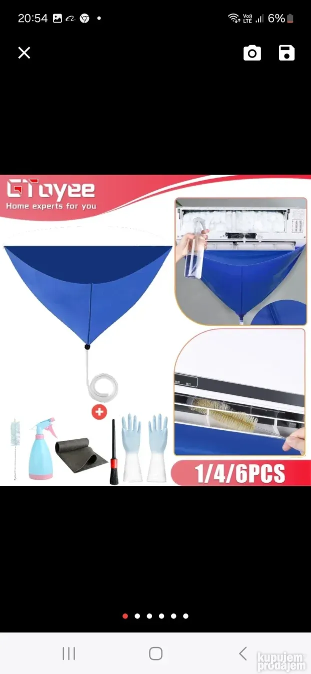 Set za ciscenje klima uredjaja - KupujemProdajem