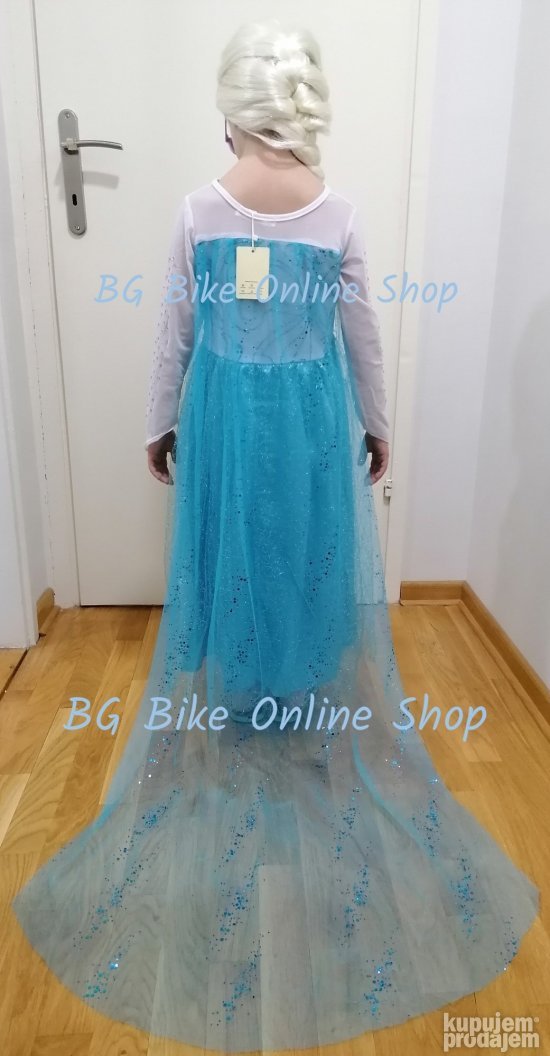 Elza Elsa Frozen kostim kostimi haljina model A 1 cirkoni - KupujemProdajem