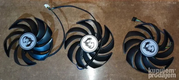 Kuleri - ventilatori MSI RX 6800 6900 - KupujemProdajem