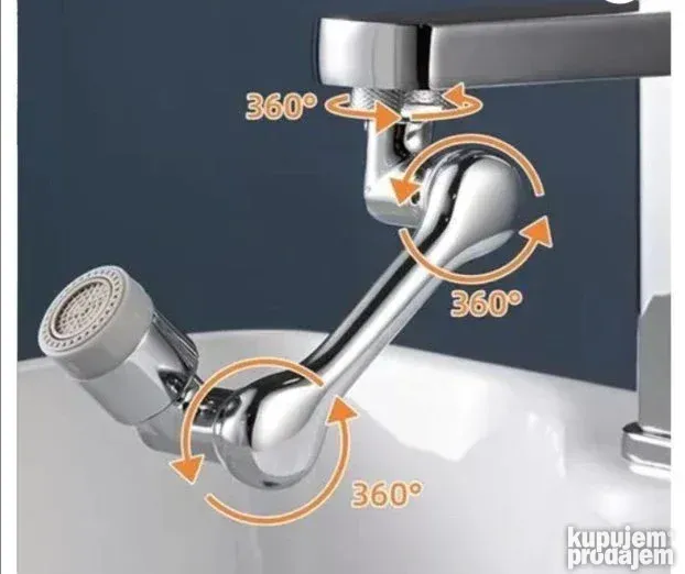 Univerzalni rotacioni dodatak Nastavak za česme i slavine - KupujemProdajem