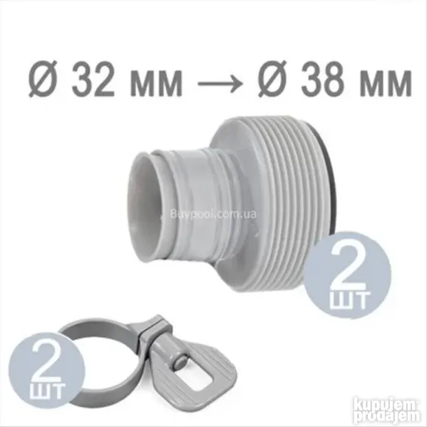 Adapter za creva fi 32 mm - fi 38 mm INTEX - KupujemProdajem