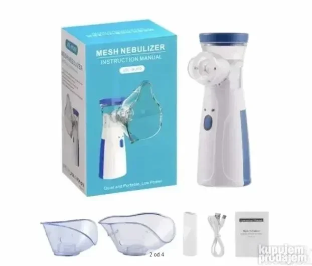 Mini inhalator nebulizator ručni prenosivi za decu i odrasle ...