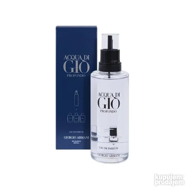 GIORGIO ARMANI Acqua di Gio Profondo edp 150ml refill - KupujemProdajem