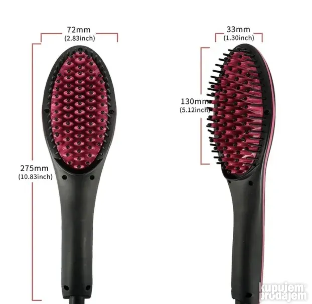 Elektricna cetka za kosu cetka za ispravljanje kose cetka - KupujemProdajem