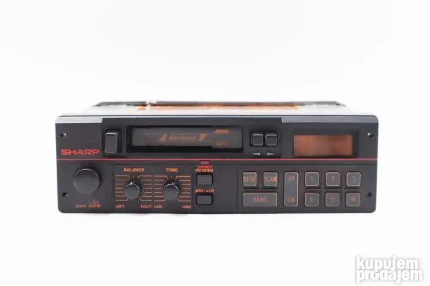 Sharp RG F851G auto radio kasetofon - KupujemProdajem