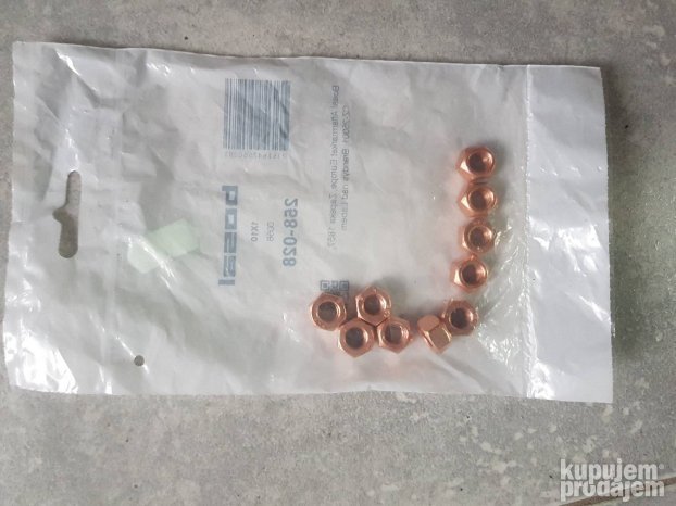 Bakarna navrtka izduvne grane M8 - KupujemProdajem