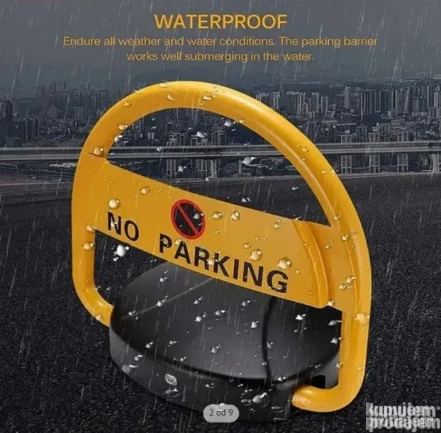 Parking barijera rampa sa daljinskim i alarmom - KupujemProdajem