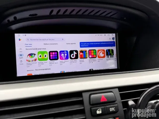 BMW E60 CD DVD GPS Navigacija Android Multimedija Radio GPS ...