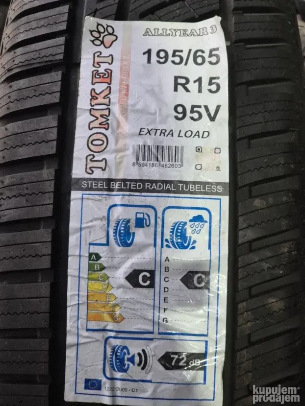 195 65 15 MS ZIMSKA GUMA 1KOMAD Nova 40e - KupujemProdajem