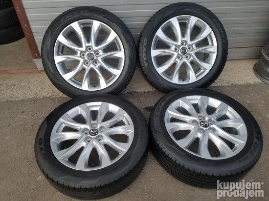 Mazda alu felne 19 5x114,3 ORIGINAL CX-3 CX-5 CX-7 3 5 6 - KupujemProdajem
