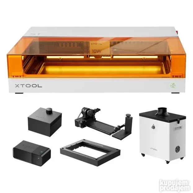 XTOOL S1 40W Laser engraver All-in-One Kit white - KupujemProdajem