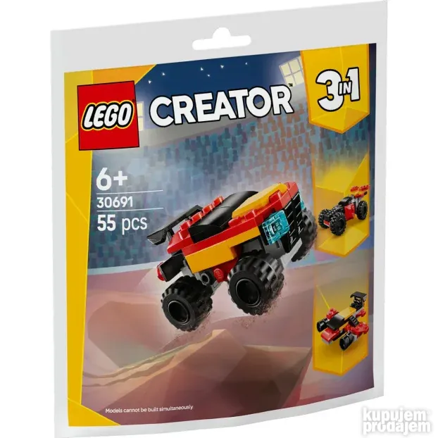 LEGO Creator 30691 Mali promenljivi čudovišni kamion - KupujemProdajem