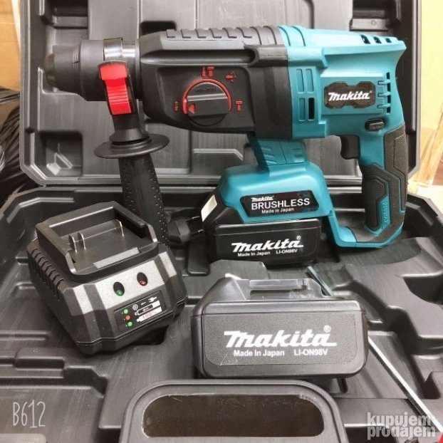 Makita Aku hilti bušilica 98v dve baterije - KupujemProdajem