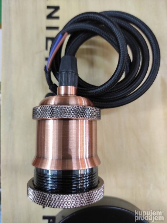 Grlo za Sijalicu E27 Retro viseće Luster Grlo sa kablom - KupujemProdajem