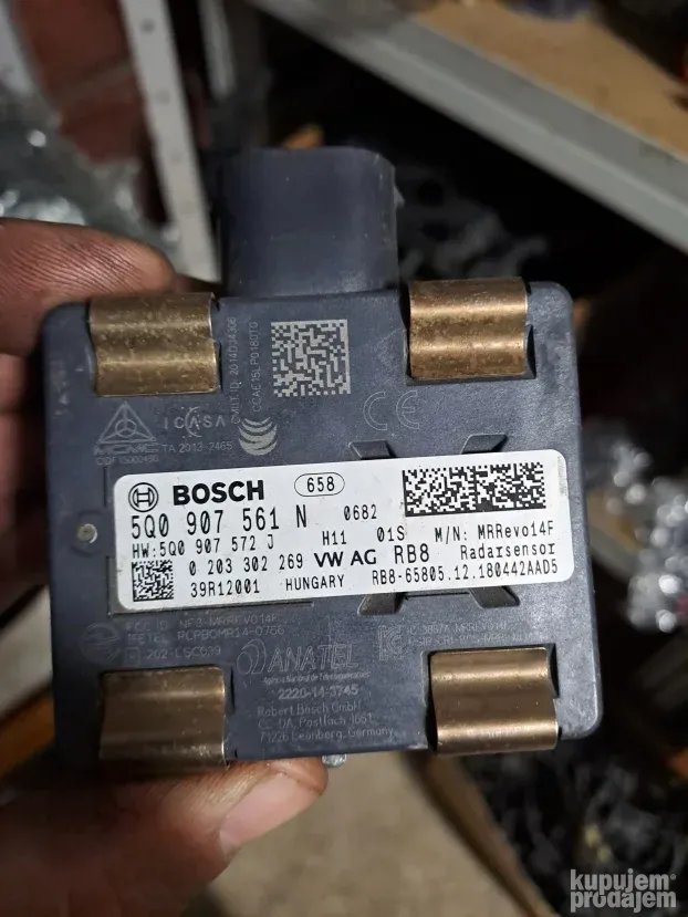 VW Golf 7 radar senzor distronic 5Q0 907 561 N - KupujemProdajem