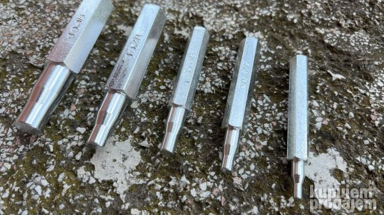 Proširivači bakarnih cevi set 5 komada - KupujemProdajem