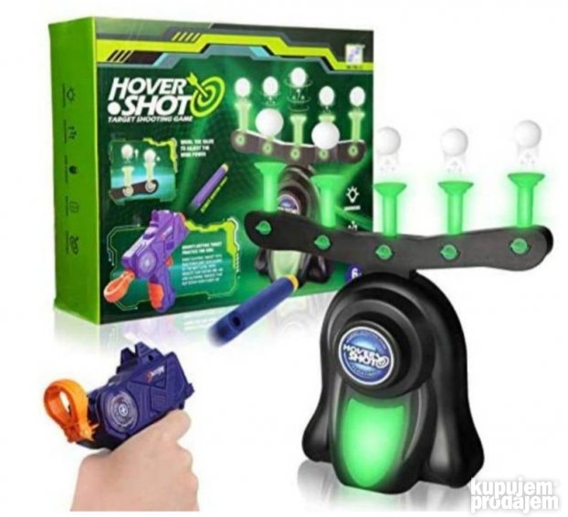 Pištolj sa letecim metama - Hover shot - KupujemProdajem