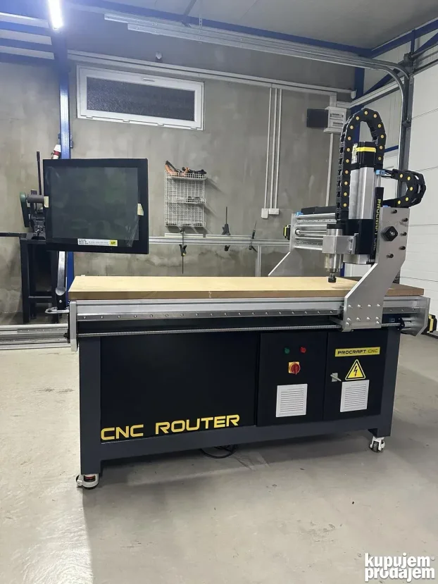 CNC ruter CNC masina 1400mm x 700mm 2.2Kw - KupujemProdajem