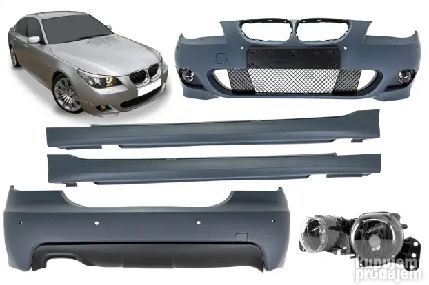 BMW E60 M paket body kit M TECH branici M paket - KupujemProdajem