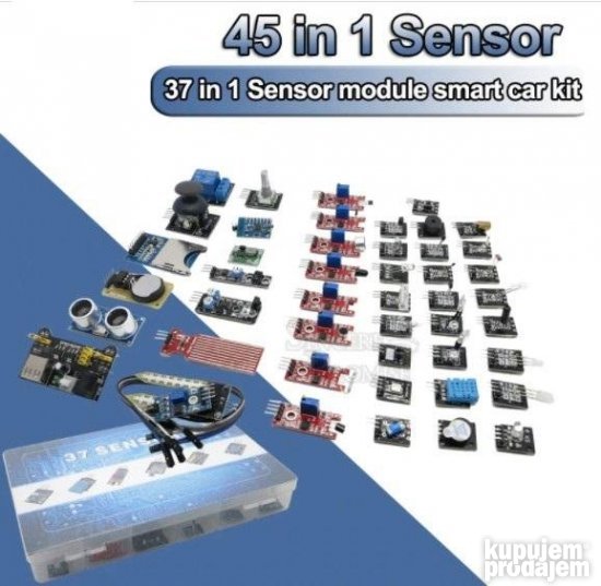 Senzori za arduino 45 u 1 KIT - KupujemProdajem