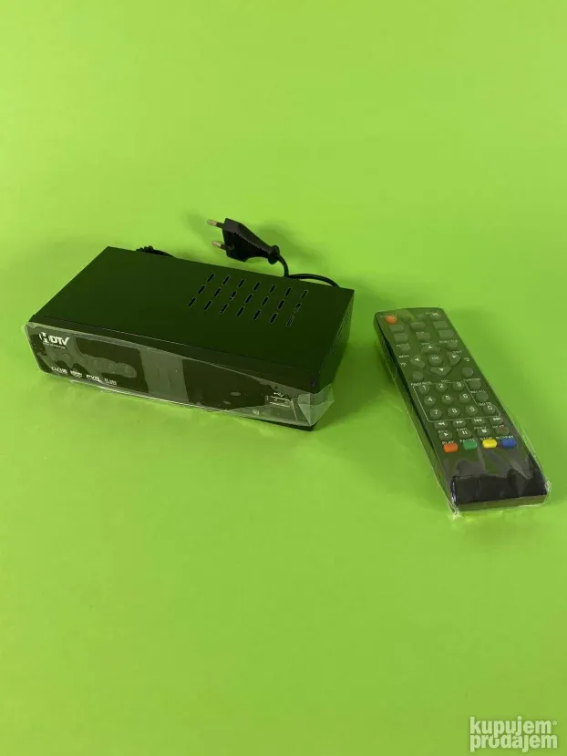 DVB T2 risiver za prijem digitalnih TV kanala - Set top box ...