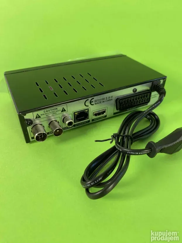 DVB T2 risiver za prijem digitalnih TV kanala - Set top box ...