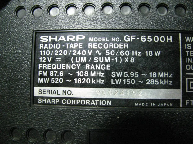 Sharp GF-6500 - KupujemProdajem