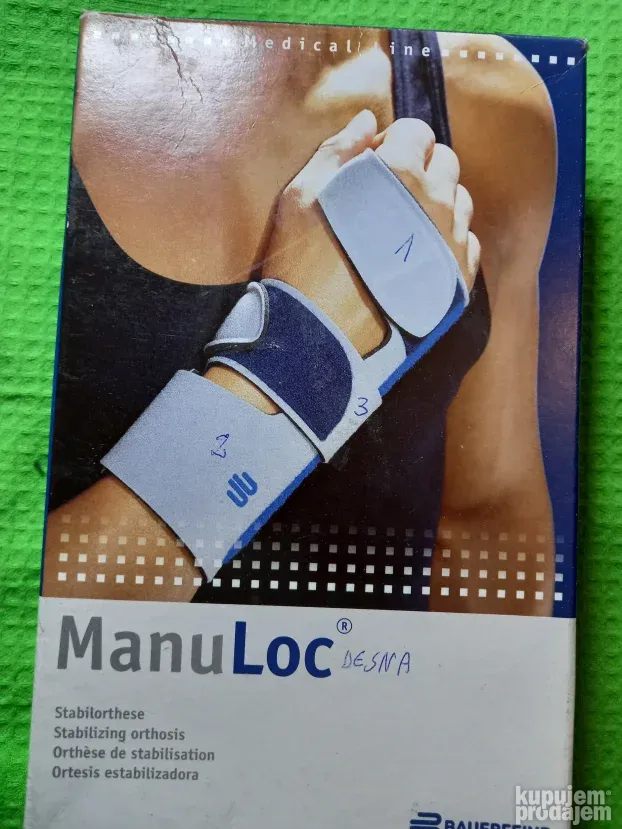 Manuloc stabilizaciona ortoza za desni zglob sake - KupujemProdajem