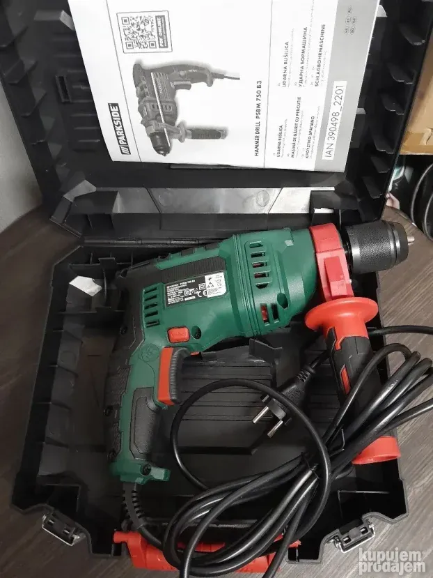 Parkside udarna busilica 750w - KupujemProdajem