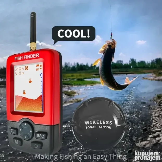 Bezicni sonar za pecanje Fish Finder sonar za ribu ribolov ...