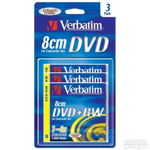 VERBATIM mini CD i DVD diskovi - KupujemProdajem