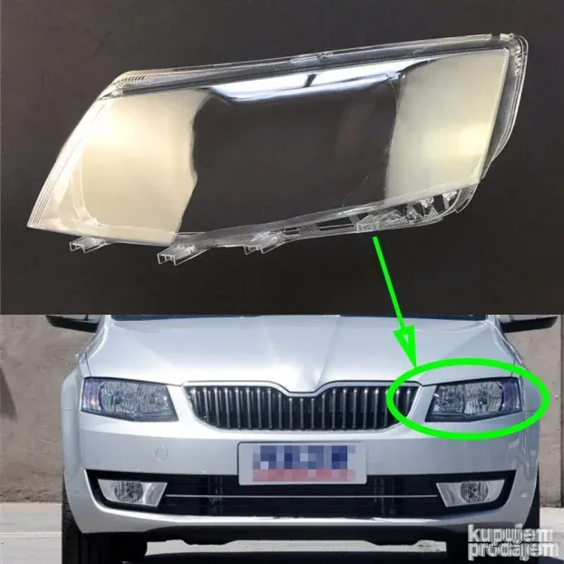SKODA OCTAVIA A7 14-16 staklo fara - KupujemProdajem